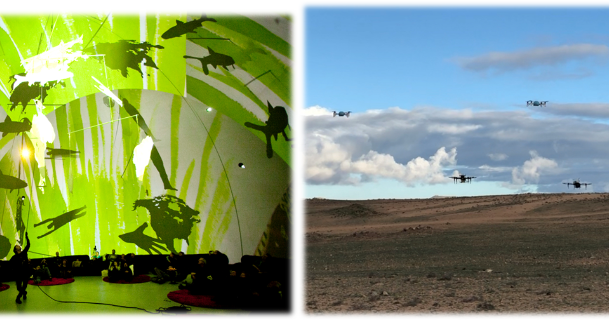 Lab INIT Robots | Choreographic writing for swarms